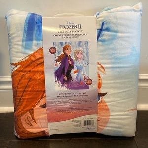 Bedding | Disney Frozen Ii 2 Ply Cozy Blanket Reversible With Cozy ...